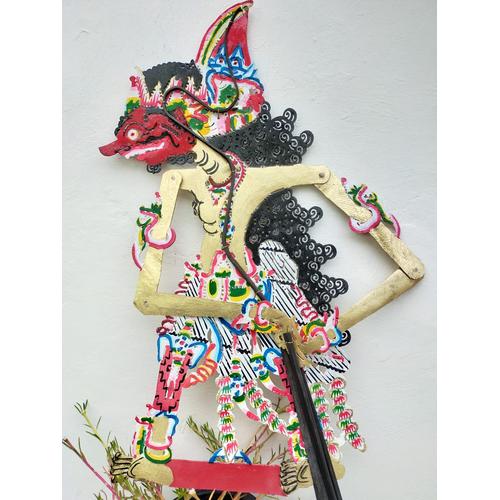 Jual Wayang Kulit - Sabrangan - Merah - Kab. Bantul - Wayang Kulit Shop ...