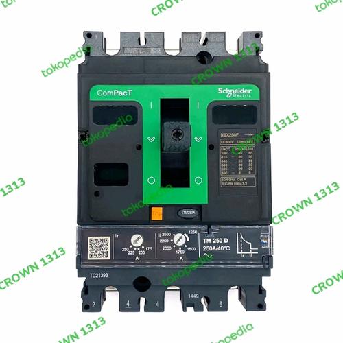 Jual MCCB SCHNEIDER NEW NSX250F 3P 200A/250A 36kA ORIGINAL SCHNEIDER - 200A - Jakarta Pusat ...