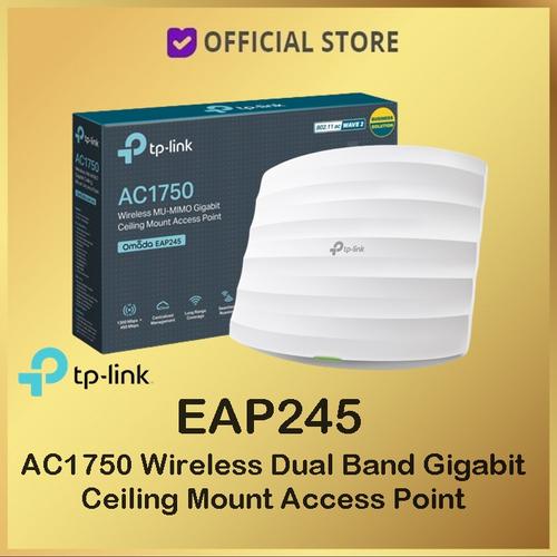 Promo Tp-Link EAP245 AC1750 Wireless Dual Band Gigabit Celling Mount ...