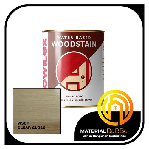 Jual Mowilex Woodstain WSCF Clear Gloss 1 Kg | Cat Plitur Politur Kayu ...