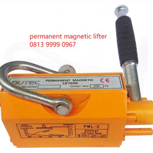 Jual Permanent Magnetic lifter 200 KG / Magnet angkat plat dan besi ...