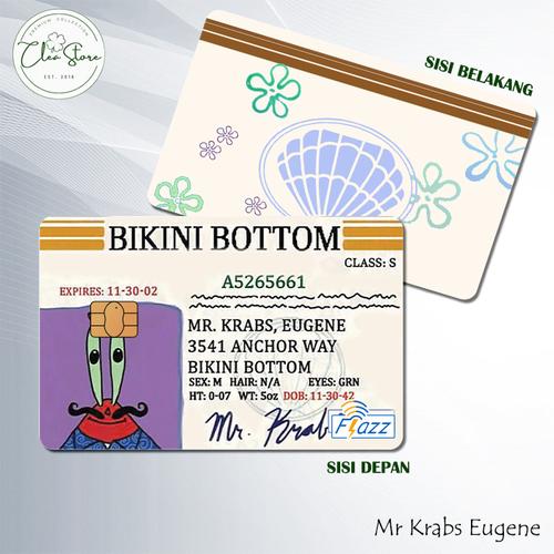 Jual KARTU FLAZZ BCA GEN 2 / EMONEY - Spongebob License Edition - Mr ...