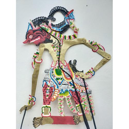 Jual Wayang Kulit - Indrajit - Merah - Kab. Bantul - Wayang Kulit Shop ...