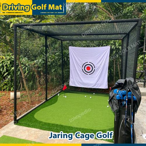 Jual jaring golf net driving 3x2,5x2 m / mini golf / cage golf - Paket ...