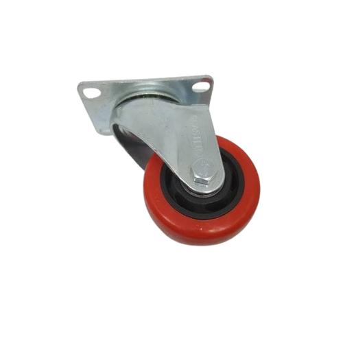 Jual Roda Pu 3 inch / Roda Trolley / Roda Troli Plat Hidup Kapasitas ...