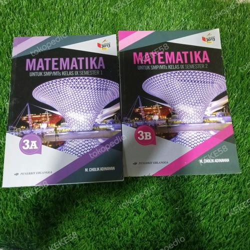 Jual BUKU MATEMATIKA KELAS 3A & 3B ERLANGGA EDISI REVISI 2013 - Jakarta ...