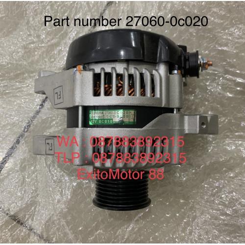 Jual Dinamo Amper / Alternator 27060-0C020 Innova/Hilux/Fortuner ...