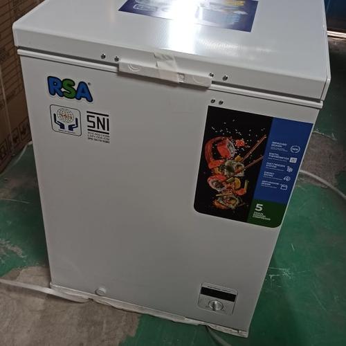 Jual Chest Freezer RSA CF-110 Freezer Pembeku Ice Cream Daging Seafood ...