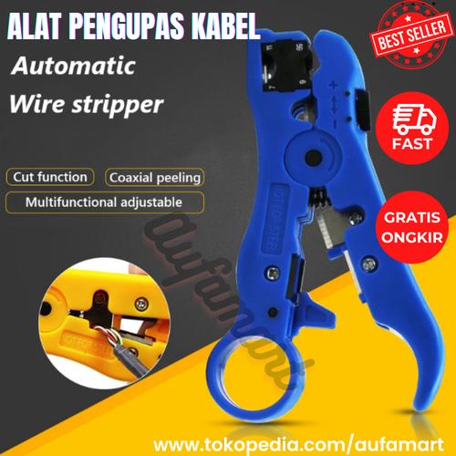 Jual Alat Pengupas Kulit Kabel LAN Listrik Coaxial Cable Wire Cutter ...