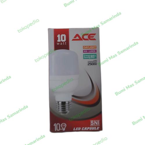 Jual ACE LED CAPSULE 10W PUTIH COOL DAYLIGHT (900 LUMEN) - Kota ...