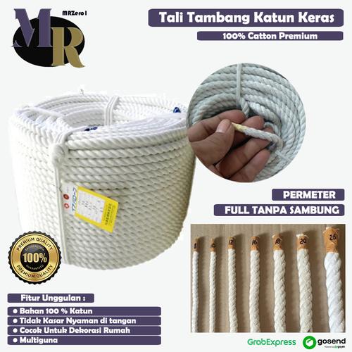 Jual Tali Tambang Kain Katun 16mm 18mm 20mm 22mm 24mm Super Kuat Per ...