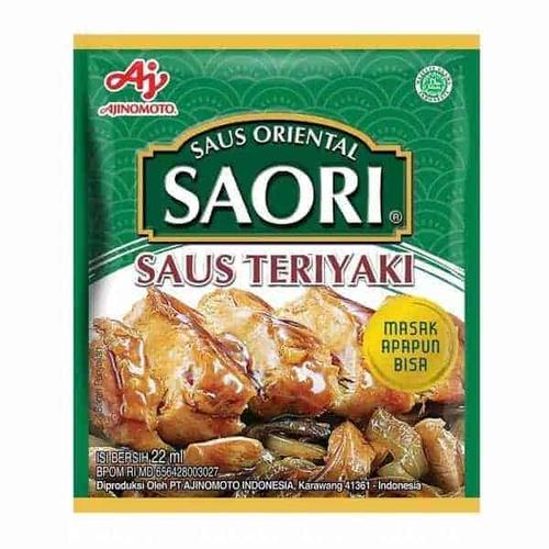 Jual Saori Saus TERIYAKI Sachet 22ml /Penyedap Rasa Ajinomoto Saos ...