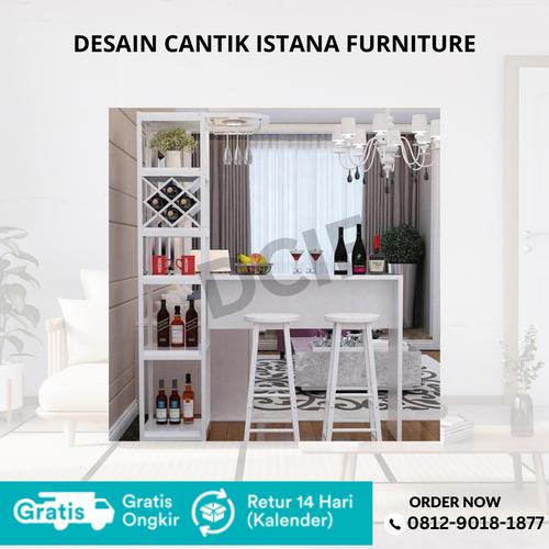 Jual 1 Set Mini Bar Minimalis Modern - Putih - Kota Bekasi - Desain ...