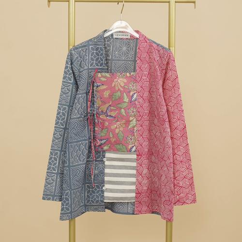 Jual Batik ANDIEN Abu Pink Tangan Panjang - S - Jakarta Timur - lenshan ...