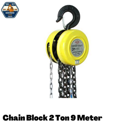 Jual Chain Block 2 Ton 9 Meter Takel Katrol/KUAT KOKOH Berkualitas ...