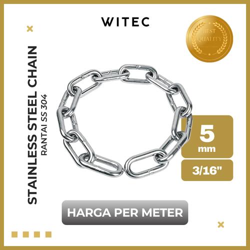 Jual Chain SS 304 / Rantai 5mm Stainless Steel 304 - Jakarta Barat ...
