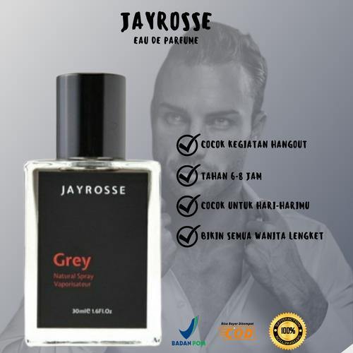 Jual Jayrosse Perfume - Grey | Parfum Pria Original - GREY - Parfum ...