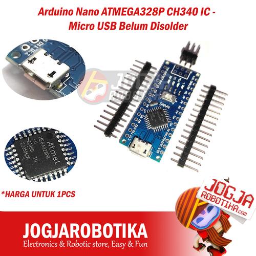 Jual ArduinoO Nano ATmega328P ATmega328PB CH340 IC - Micro USB BLM DISOLDER - Kab. Sleman ...