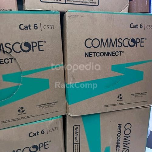 Jual AMP COMMSCOPE Kabel UTP Cat.6 23awg 305m/roll - Jakarta Pusat ...