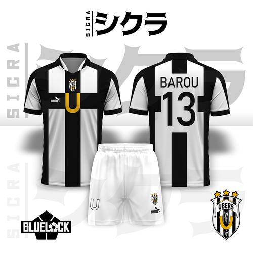Jual Jersey Anime Blue Lock Ubers Cosplay Bola Manga - Satu Set, XXL ...