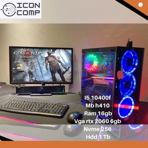 Jual PC RAKITAN GAMING I5 10400F/H410/RTX2060/NVME 256 - Jakarta Pusat - iconcomp | Tokopedia