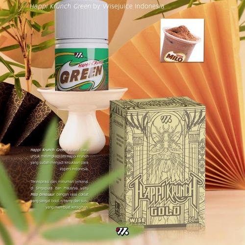 Jual HAPPY KRUNCH GOLD SERIES NEW LIQUID HAPPY KRUNCH GOLD 60ML ...