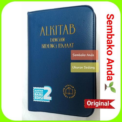 Jual Alkitab Kristen dengan Kidung Jemaat Ukuran Sedang Sampul ...