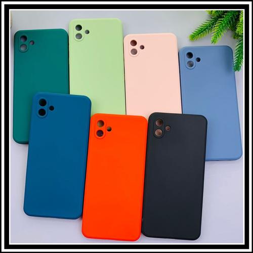 Jual SAMSUNG GALAXY A04 /A04E 4G CASE SILICONE LIQUID RUBBER SOFTCASE COVER - HITAM., SAMSUNG ...