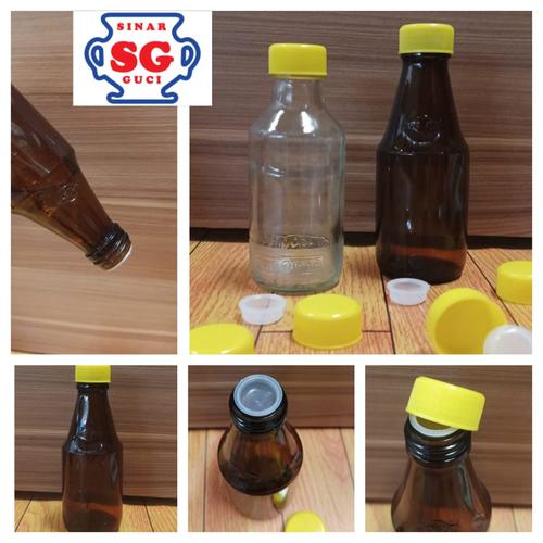 Jual Botol Kaca Botol Beling Bekas Warna Coklat 150 Ml Lengkap Dengan ...