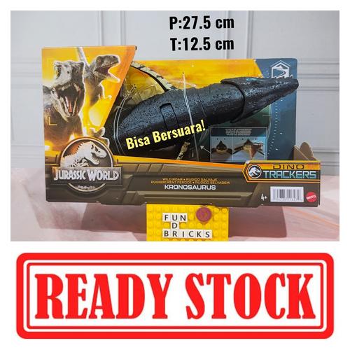 Jual Mattel Jurassic World Dino Trackers Wild Roar Kronosaurus ...