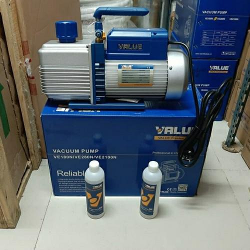 Jual VACUUM PUMP VALUE VE2100N 1 HP 10 CFM 220V 2 STAGE - 1 PK ...