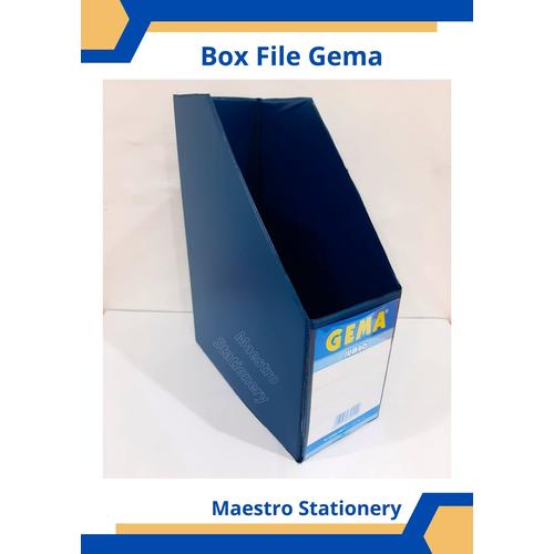 Jual Box file Gema Jumbo 11 cm pvc / Tempat Penyimpanan Kotak Kertas ...