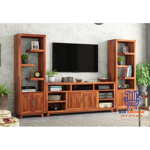 Jual buffet tv kayu jati solid buffet tv minimalis buffet tv modern ...