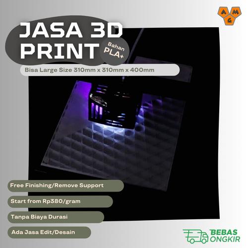 Jual 3D Print | Bahan PLA Teknologi FDM Jasa 3D Printing - PLA+ Putih, Draft (Kasar) - Kota ...