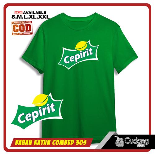 Jual T-shirt Baju Kaos Plesetan CEPIRIT Kaos Pria Wanita Cotton Combed ...
