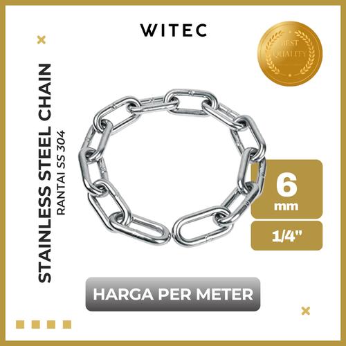 Jual Chain SS 304 / Rantai 6mm Stainless Steel 304 - Jakarta Barat ...