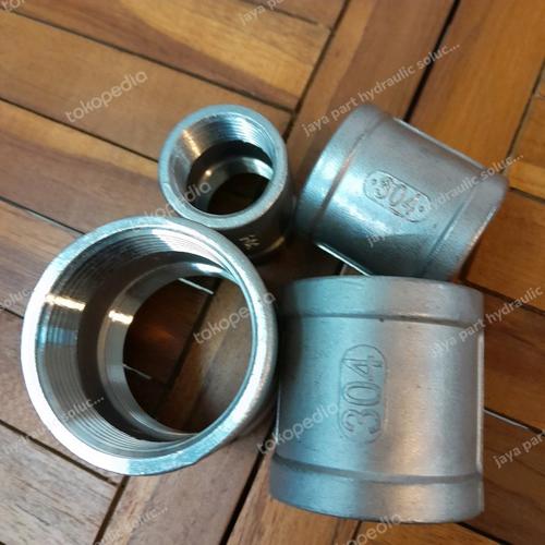 Jual SOCKET BANDED STAINLESS 2" INCH / SOCK DRAT DALAM STAINLESS 304 ...