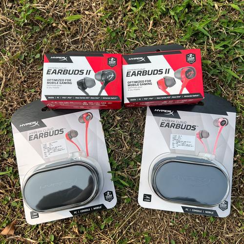 Jual Kingston HyperX Cloud Earbuds Handsfree Gaming - V2 Hitam ...