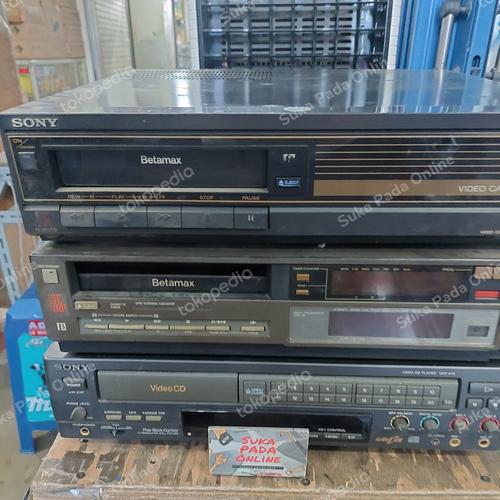 Jual Video CD VCD Kaset Betamax Sony bekas - Jakarta Pusat - Suka Pada Online | Tokopedia