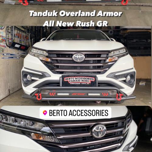 Jual Bumper Tanduk Overland Xpander Avanza Rush Innova Pajero Fortuner ...