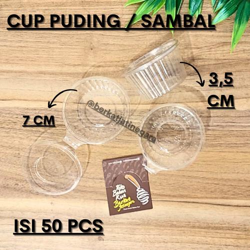 Jual CUP SAMBAL / CUP PUDING ATAU SAMBAL TUTUP SAMBUNG 50 PCS / ROLL ...