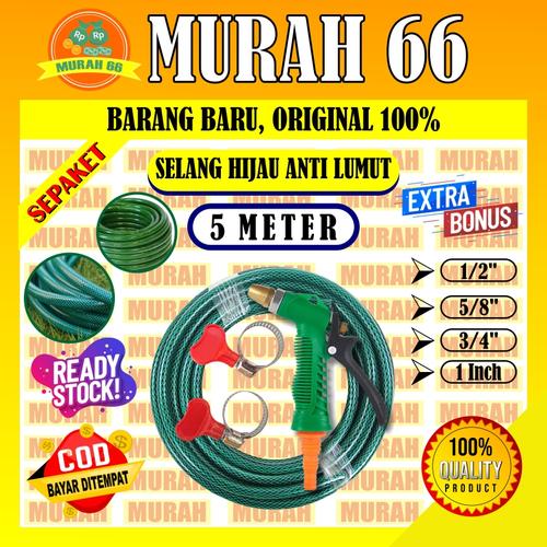 Jual SEMPROTAN SELANG AIR 5 METER / SEMPROTAN AIR CUCI MOTOR MOBIL ...
