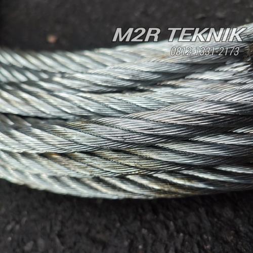 Jual Sling Tali Kawat Baja Galvanis ukuran 14 mm Wire Rope Winch Hoist - Jakarta Timur - M2R ...