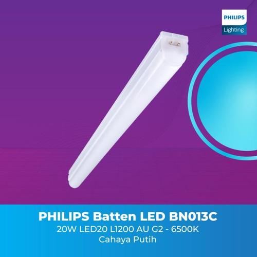 Jual Philips LED Tube Batten BN013C 20W L1200 G2 1xTLED 6500K Putih ...