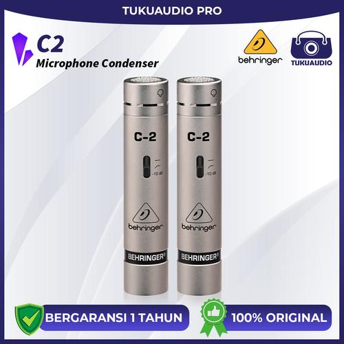 Jual Behringer C-2 C2 C 2 - Matched Pair Studio Condenser Microphones ...