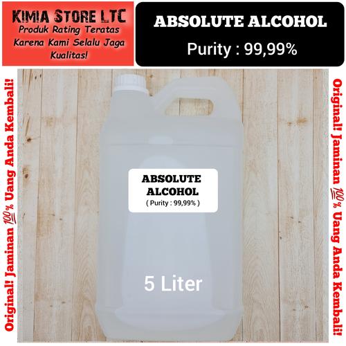 Jual ABSOLUTE ALCOHOL 99,99% ( Grade : INDUSTRI / INDUSTRIAL ) - 5 ...