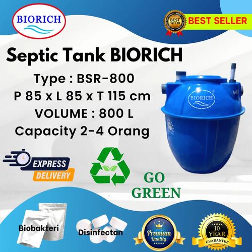 Jual Septic Tank, Bio Sepitank, Biotech Tangki BioFil Kapasitas 4 orang ...