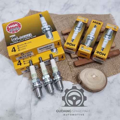 Jual NGK G POWER PLATINUM BKR6EGP BUSI MOBIL AVANZA BRIO APV SWIFT SX4 ORI - 1pcs - Kab ...