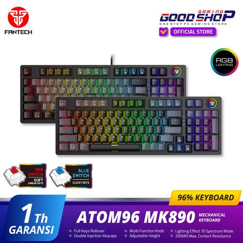 Jual Fantech ATOM96 MK890 RGB Keyboard Gaming Mechanical Full Size - Jakarta Pusat ...