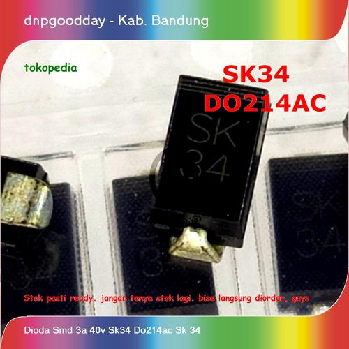 Jual Dioda Smd 3a 40v Sk34 Do214ac Sk 34 - Kab. Bandung - dnpgoodday ...